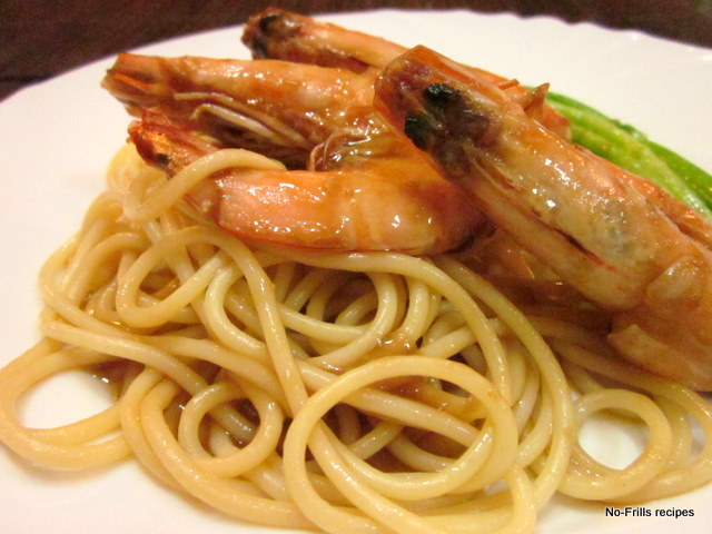 King Prawn Spaghetti