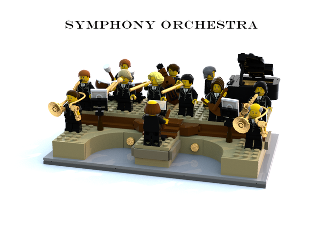 All Day Bricks: Symphony Orchestra LEGO Ideas Project Review