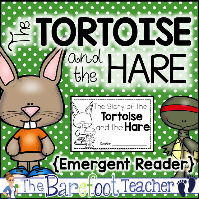 The Tortoise and the Hare Reader and Activities | The Barefoot Teacher