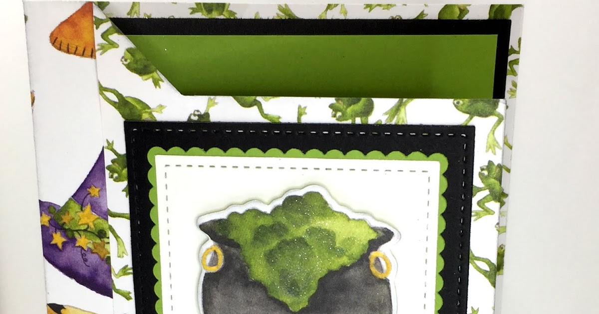Linda K's Stampin' Page: Stampin' Up!'s Toil and Trouble Fancy Fold ...