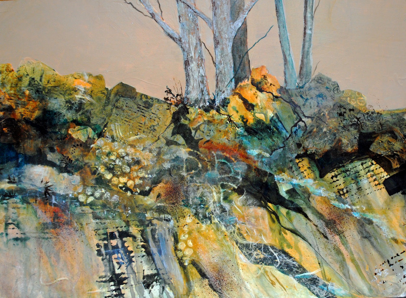 Kay Fuller's Art Blog: Abstract Landscape