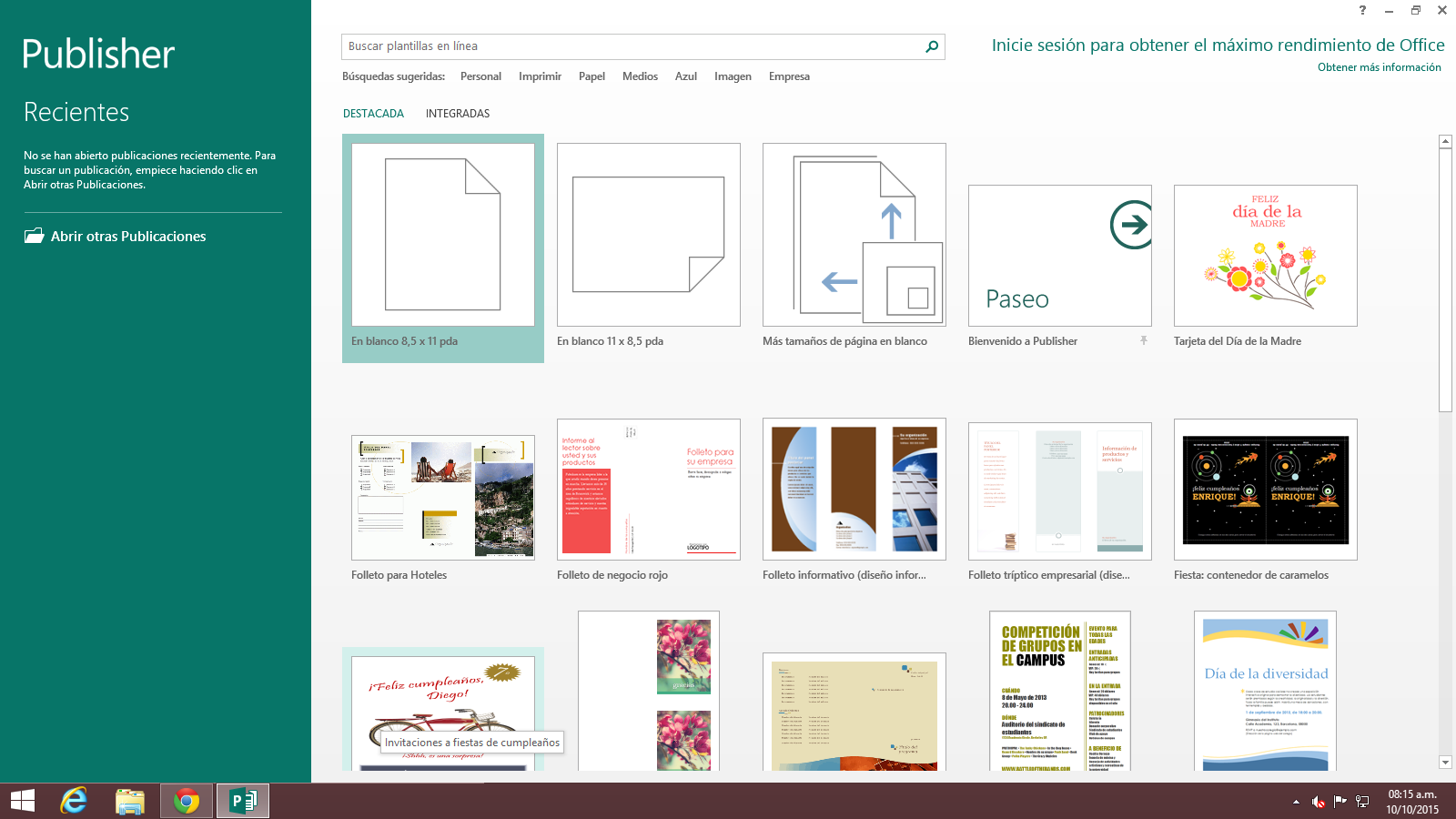 Mi Aprendizaje en Ofimatica: PUBLISHER