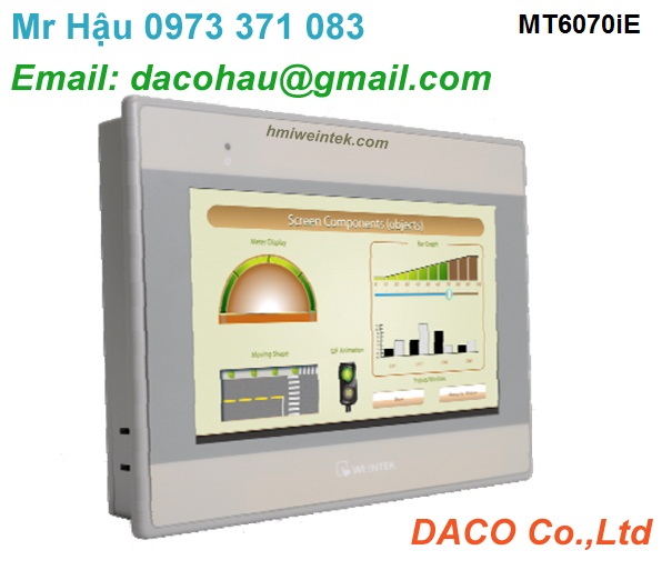 HMI MT6070iE Weintek 7 inch | Màn hình HMI Weintek Weinview