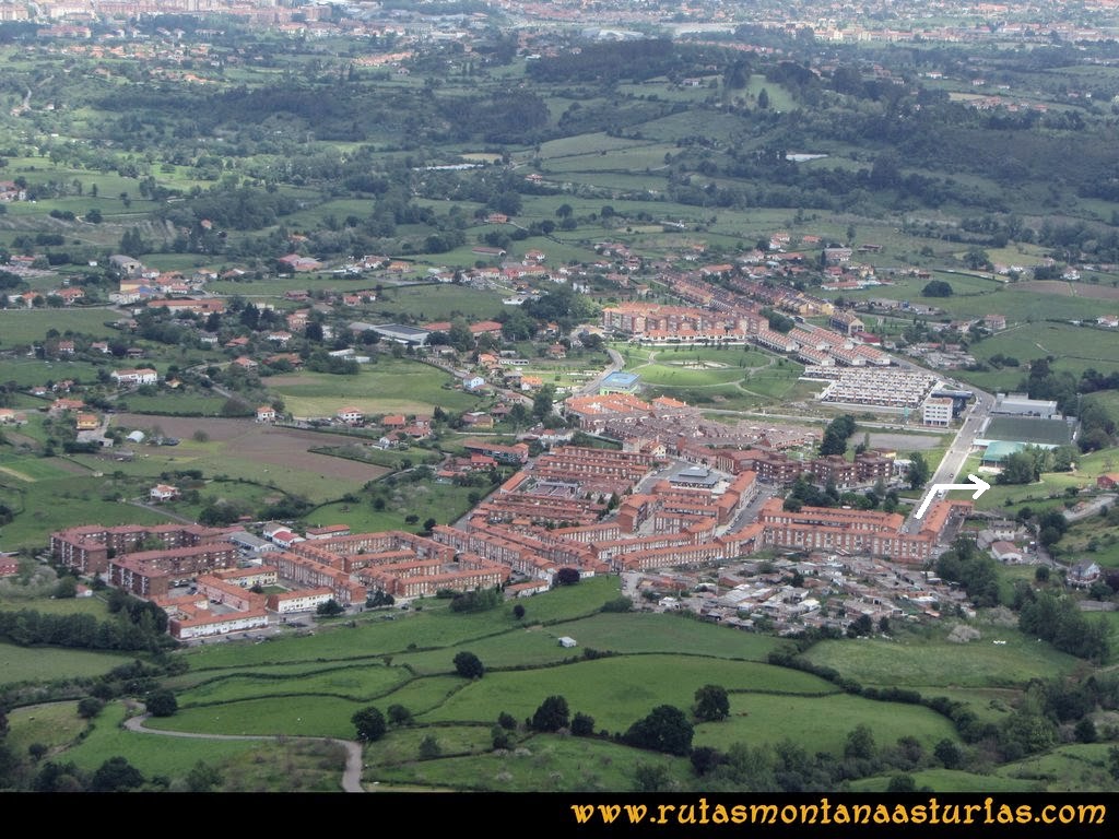 SENDA VERDE de la CAMOCHA y PICO DEL SOL desde GIJÓN | Pasu A Pasu ...