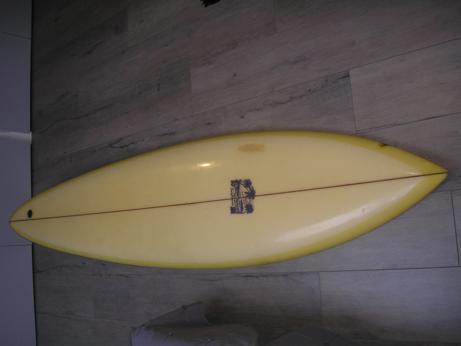 vintage surfboard collection France: Surf Single TIKI surfboards