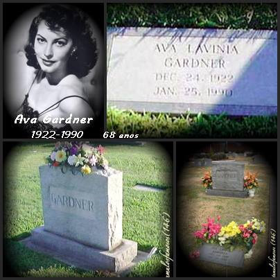 TUMULOS FAMOSOS: AVA GARDNER- Arte Tumular-146-Sunset Memorial Park ...