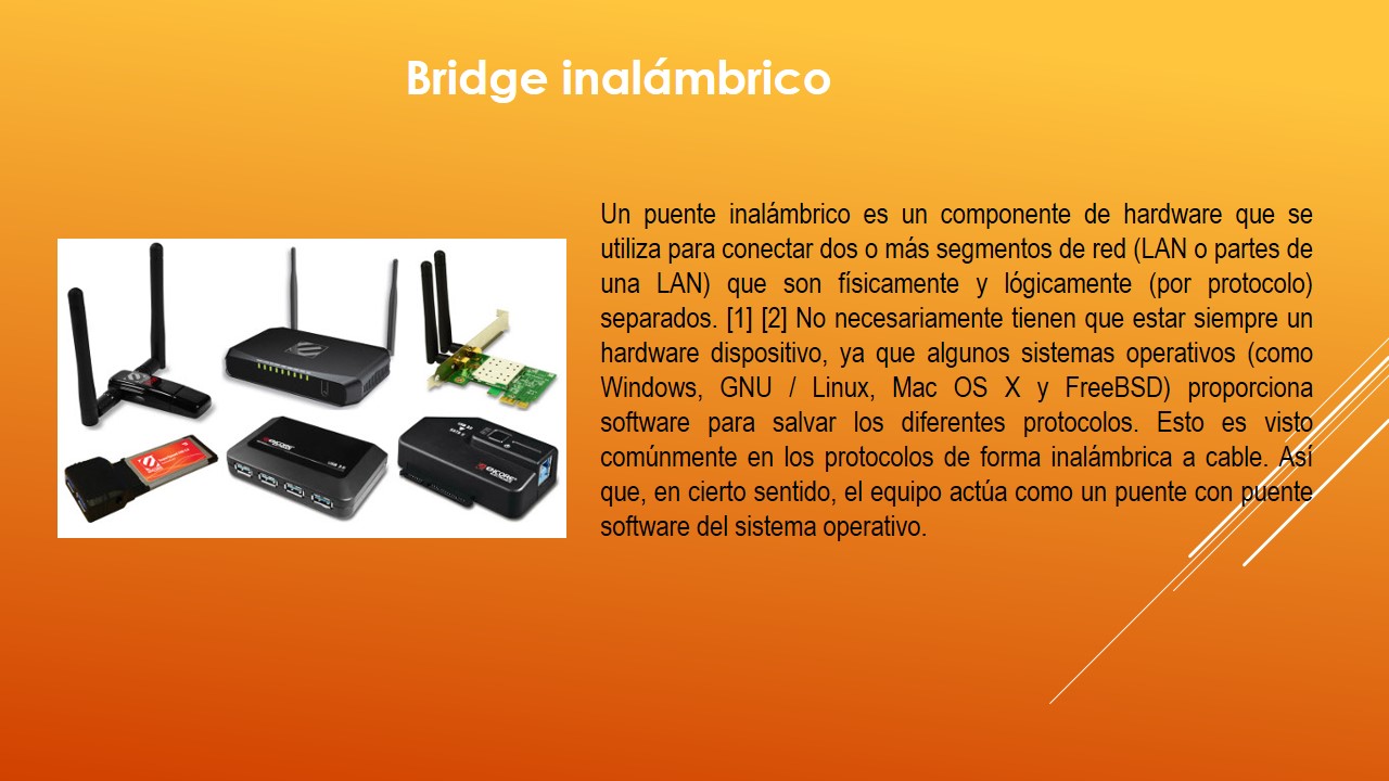 MANEJO DE REDES : DISPOSITIVOS INALAMBRICOS