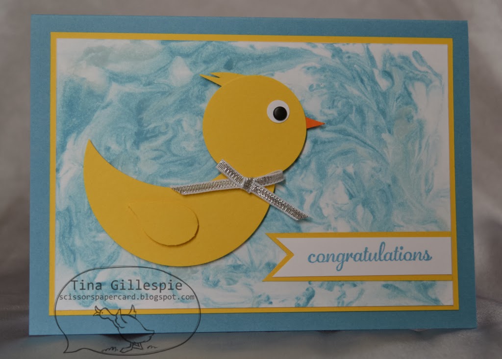 Scissors Paper Card: Baby Boy Cards