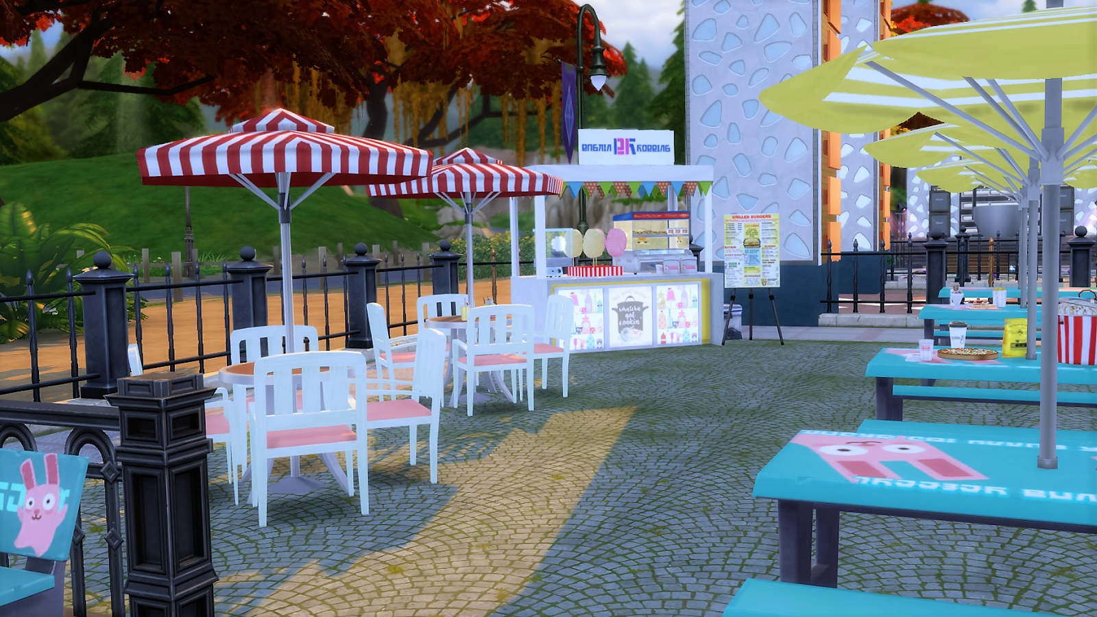 sim house design workshop: Sims 4 Bunny Wonderland ----- 兔仔游乐园