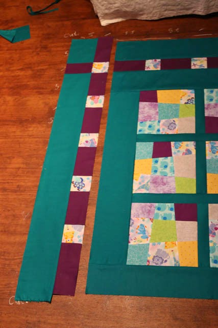 One Little Imp: Crazy Nine Patch Quilt