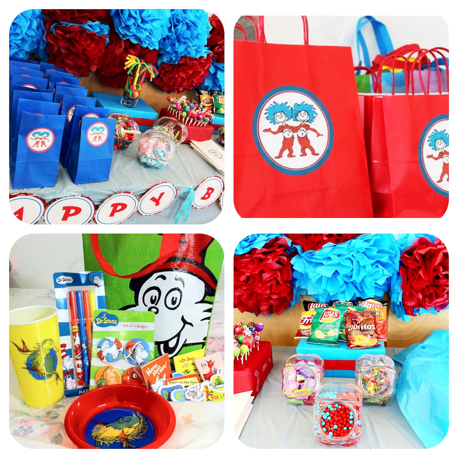 Charmed by Sweets: A Dr. Seuss Birthday Celebration