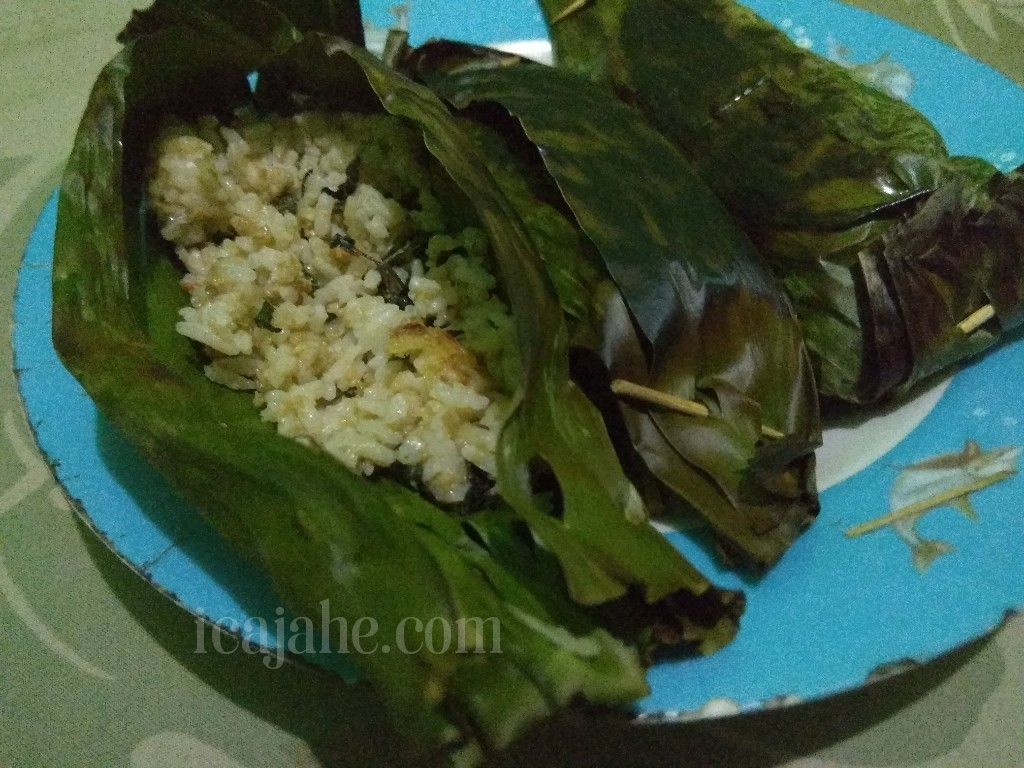 Icajahe: [Recook] Nasi Bakar Oncom