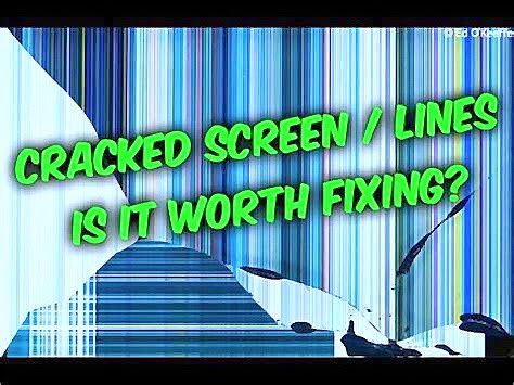Master Electronics Repair !: DIAGNOSING A BROKEN / CRACKED LCD / LED ...