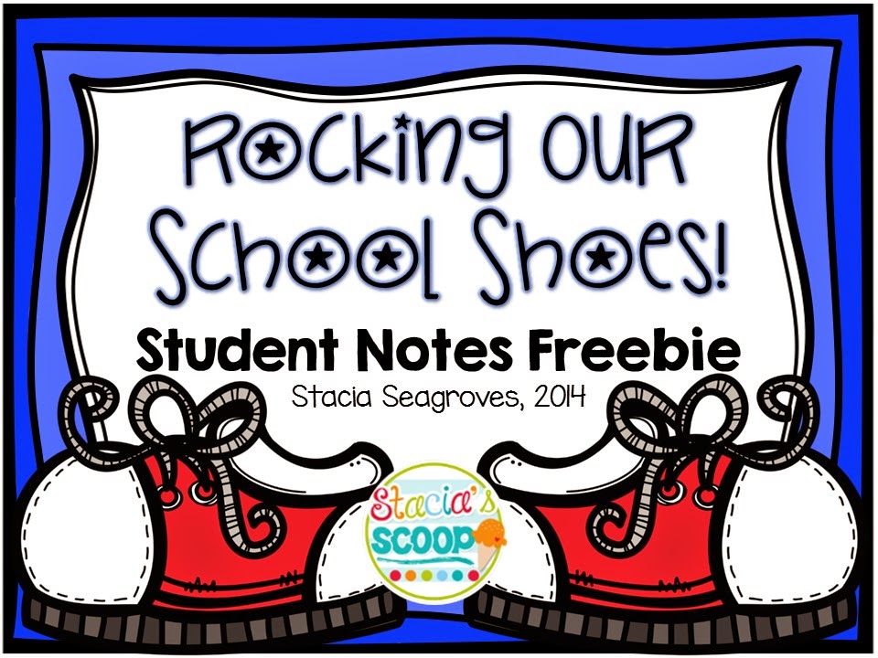 Stacia's Scoop: Book Talk Tuesday: Rocking My School Shoes Freebie