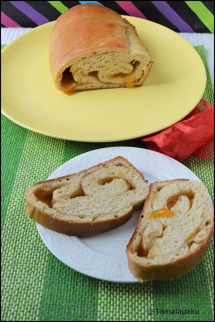 Jam Bread ~ A Classic bread - USA ~ Tamalapaku