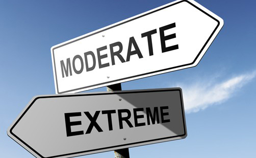 Happily Speaking: The Rise of the Moderates?