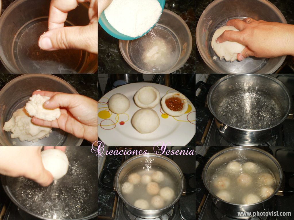 Creaciones Yesenia: Como prepara la masa de Arepa y ricos Bollos Pelones
