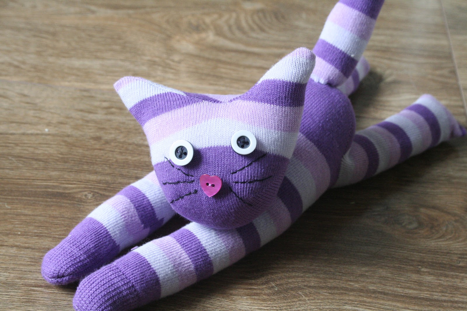 Sock Creations: Introducing the Sock Creatures - Kitty Kats