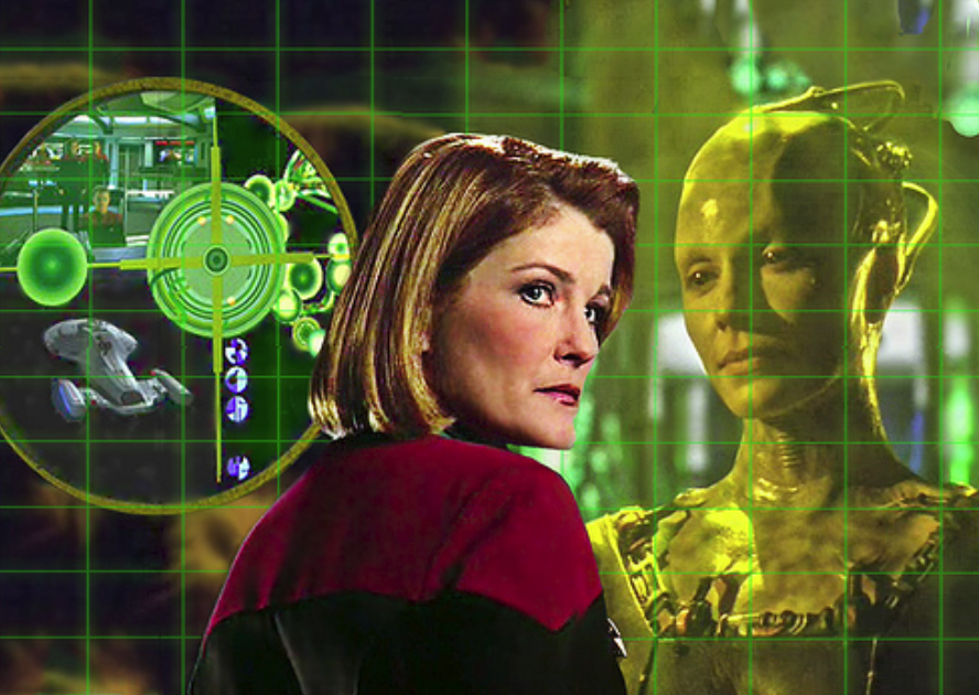 BLADE 7184: Captain Kathryn Janeway vs. The Cast of Frasier