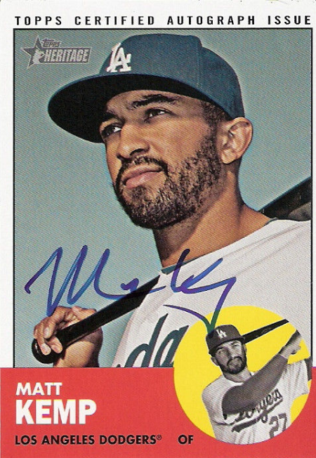 Dodgers Blue Heaven: 2012 Topps Heritage - Some More Dodgers Inserts