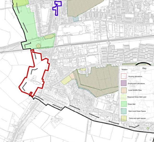 Burton Green: Coventry Local Plan - Cromwell Lane