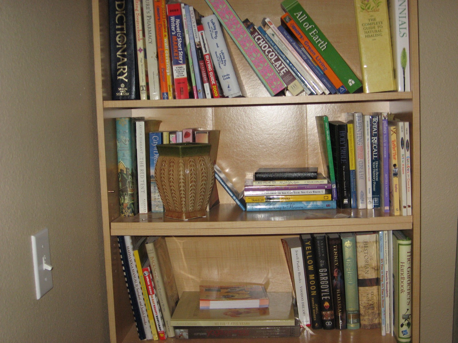 All About {n}: Bookcase of the Week - Starring... Candace of Candace's ...