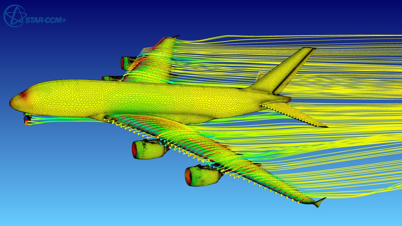 Le meilleur de l'aérodynamique: L'Airbus A380, l'avion avec les ailes les plus aérodynamiques