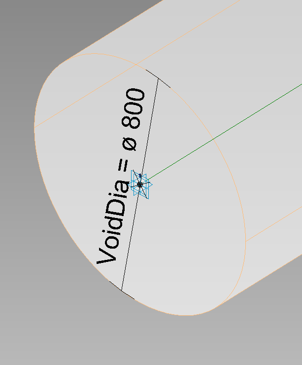 Cut voids in slab around pipes