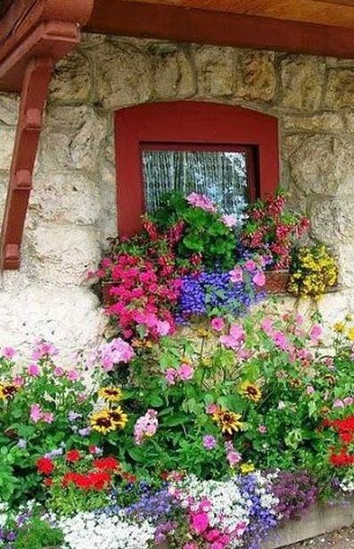 Donna's Art at Mourning Dove Cottage: Cottage window boxes