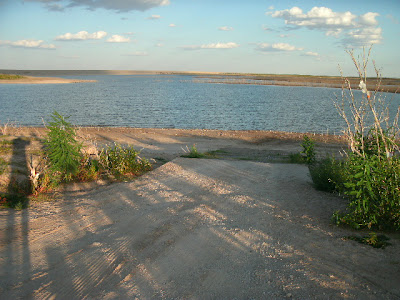 Twin Buttes Reservoir: Down, Down, Down