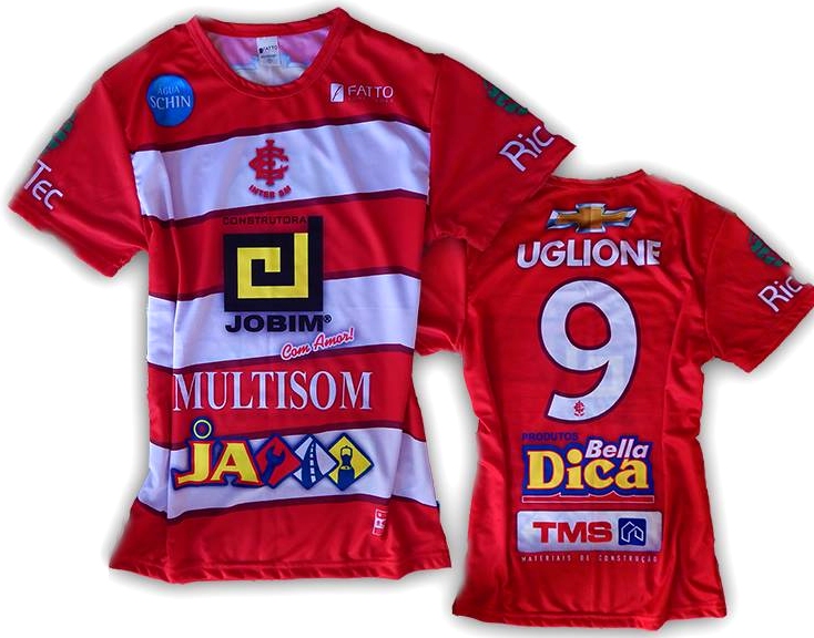Fatto Confecções divulga as novas camisas do Inter de Santa Maria ...
