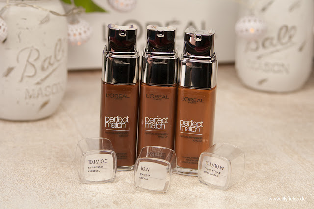 L'Oréal Paris - Perfect Match - 29 Nuancen - Swatches [Werbung ...