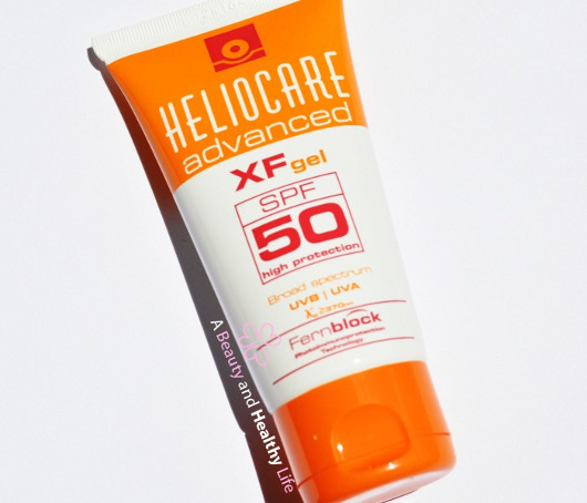 Protector en gel de Heliocare, uno de mis solares faciales favoritos ...