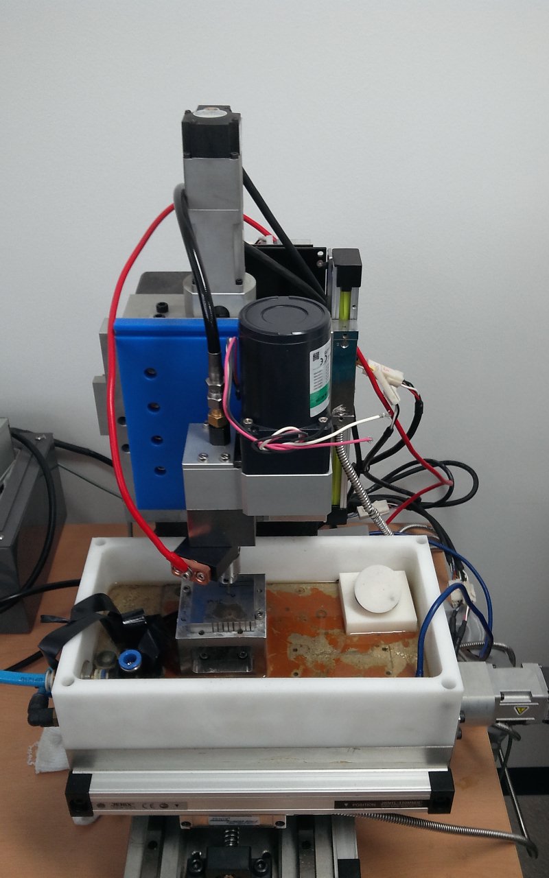 서강대학교 CAD/CAM 연구실: micro EDM machine