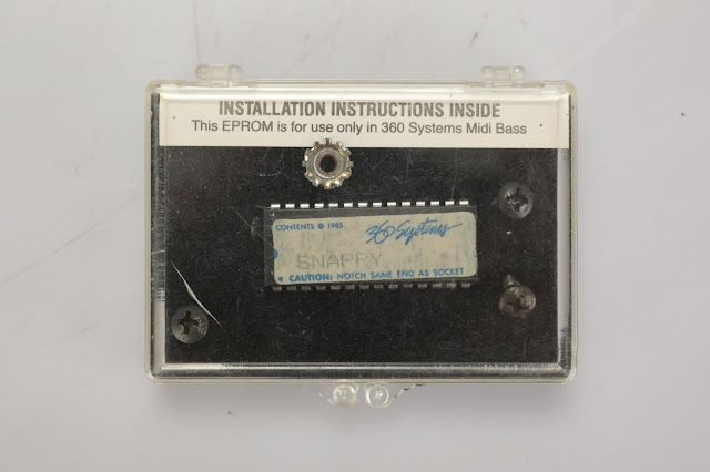 MATRIXSYNTH: 360 Systems Midi Bass Synthesizer SN 4344