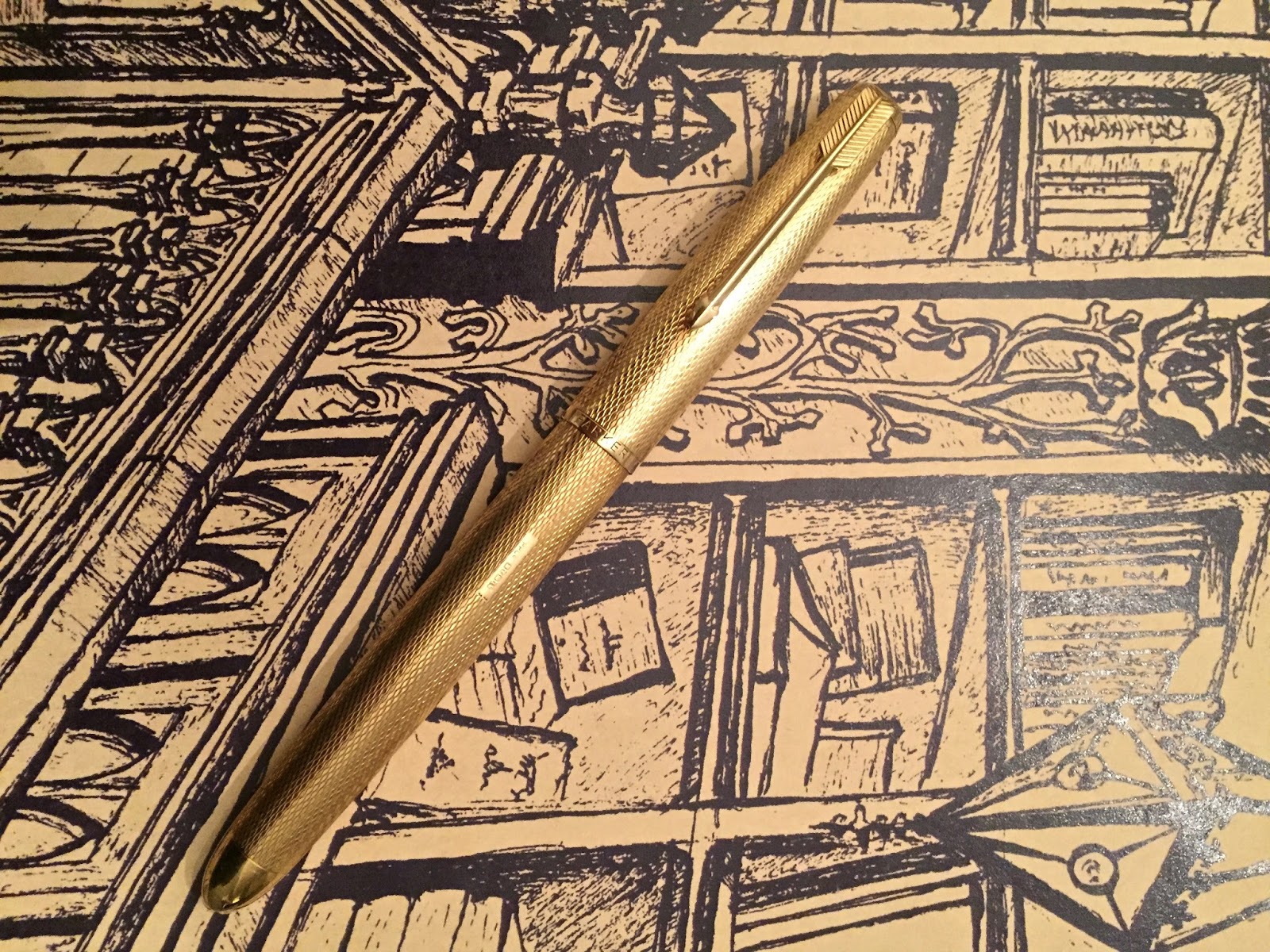 El Pajarete Orquidiado: "Full Metal Pens" (I) : Parker 51 "Presidential"