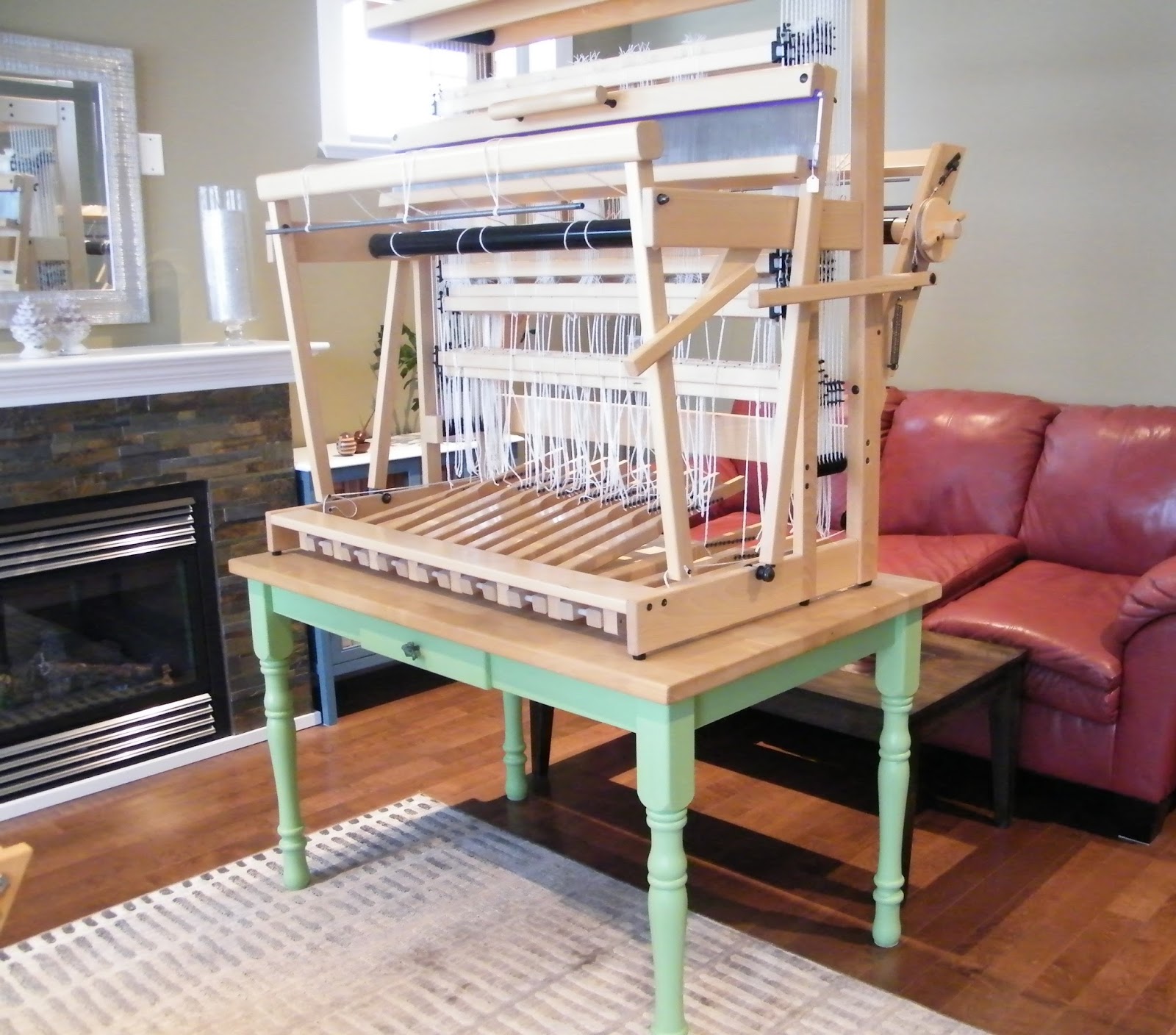 Dust Bunnies Under My Loom: Annual Loom Maintenance ~ Louet Spring Loom