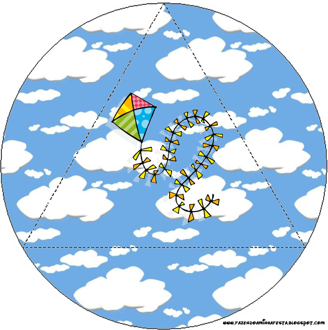Pipa - Kit Completo com molduras para convites, rótulos para guloseimas ...