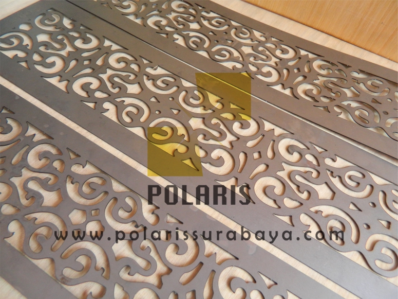 SURABAYA CNC LASER : Laser Cutting Plat Besi Full Motif Surabaya