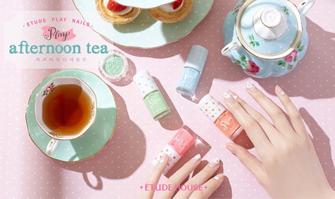 Etude House Play Nail Afternoon Tea Spring 2015 | Memorable Days ...