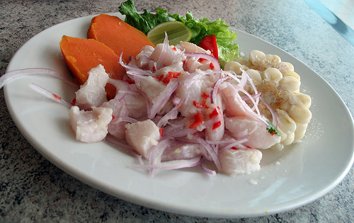 LA COCINA PERUANA: ceviche de pescado