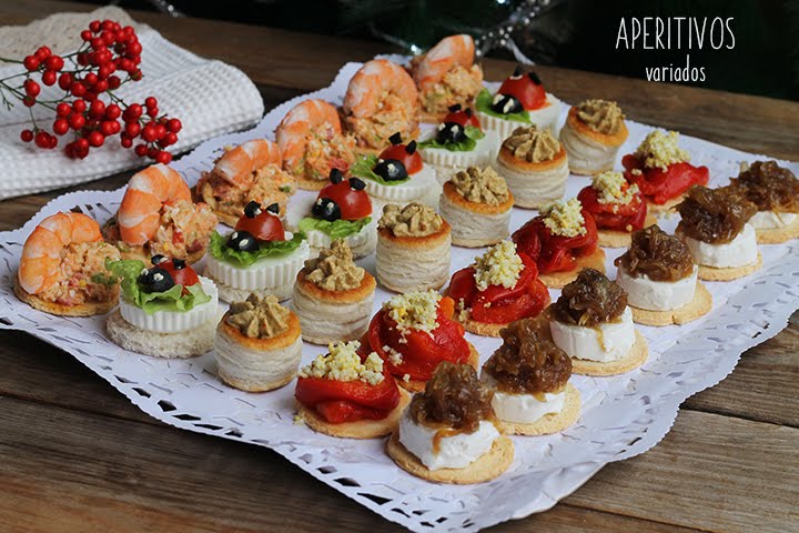 APERITIVOS VARIADOS (2017) - El jardín de mis recetas