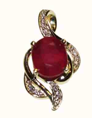 Fashion Girl: Modern Ruby Pendant Design Pics