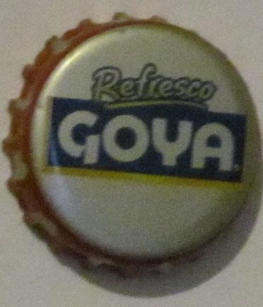 super cool bottle caps: goya: malta & refresco