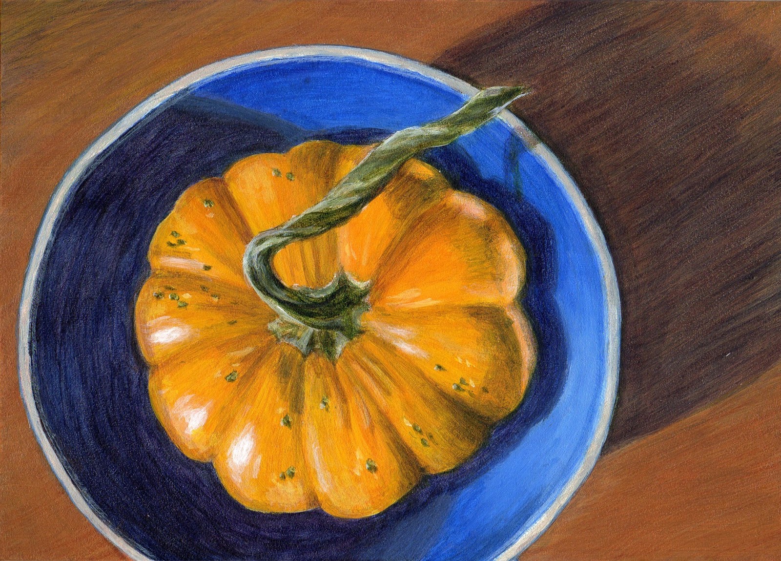 Debbie Shirley Art: Autumn's Aim - Fall Still Life Painting