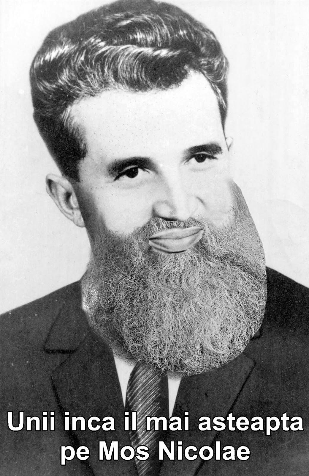 Poze Amuzante / haioase / meme: Mos Nicolae Ceausescu nu mai vine