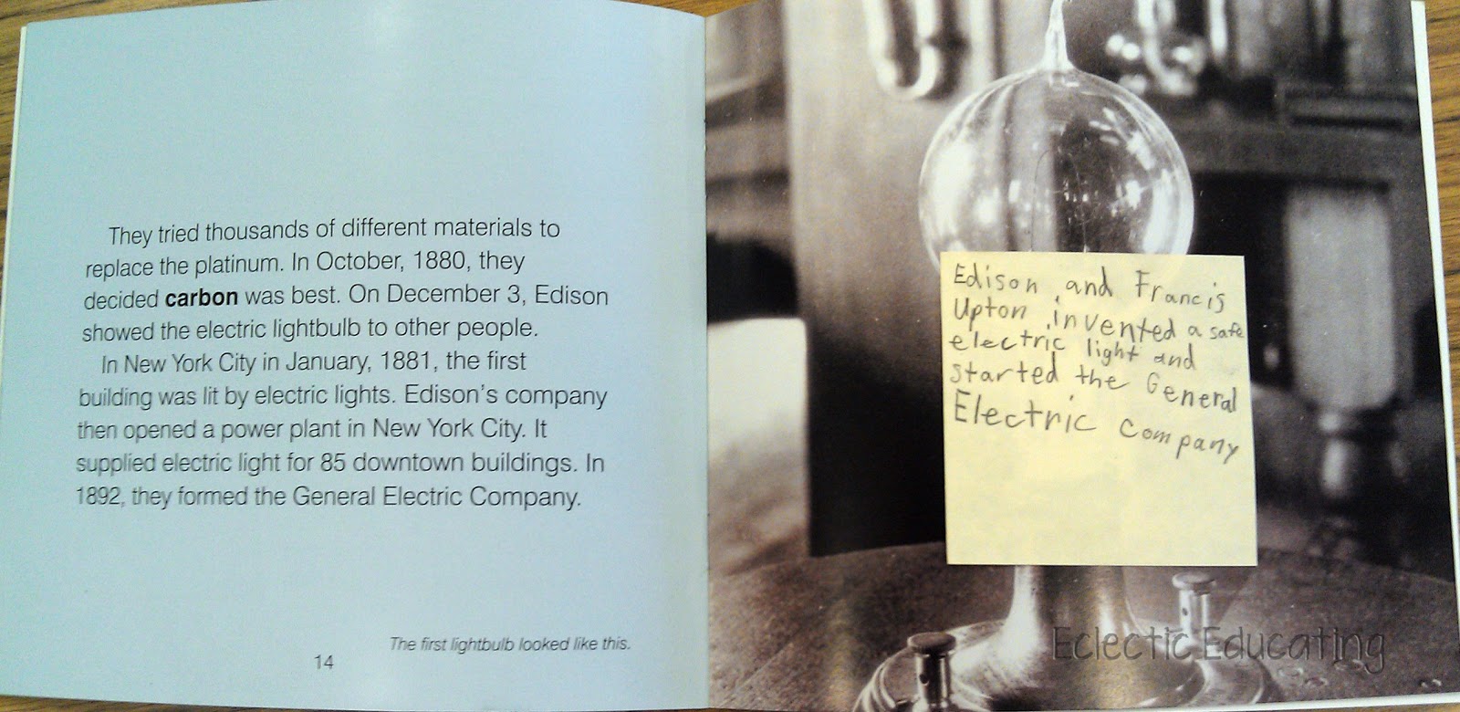 Eclectic Educating: Post-It Summary