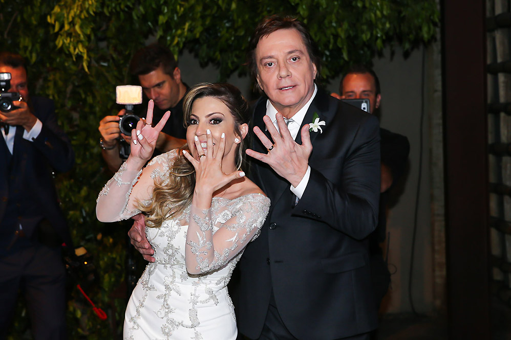 Fábio Jr se casou com Fernanda Pascucci