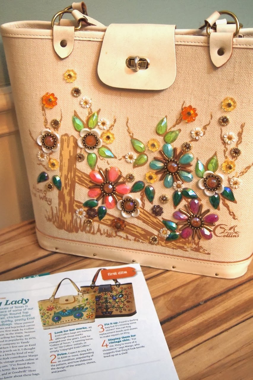 A Place for Margo's Stuff: Vintage Enid Collins Bags Featured in Flea ...