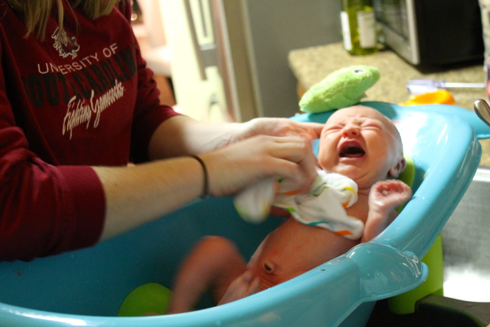 The Hunt's: First Bath